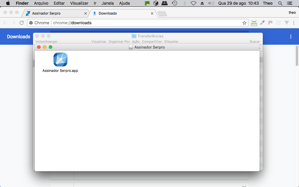 Assinador SERPRO - Instalando no MacOS